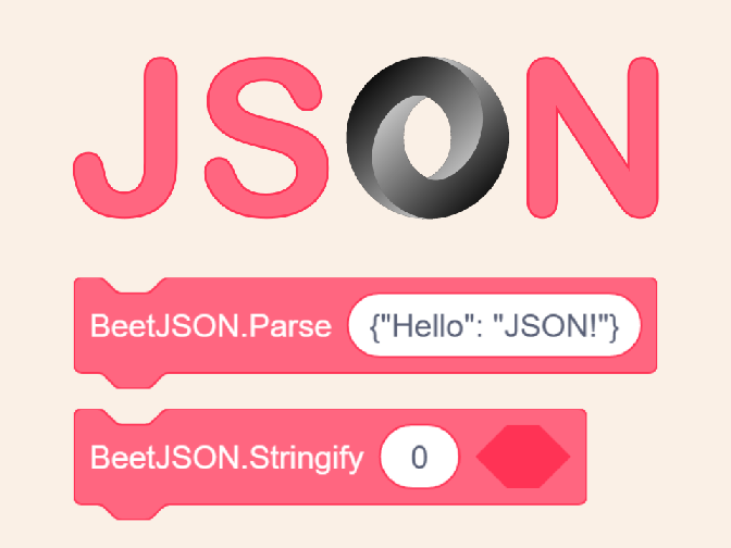 Beet JSON - Parse & Stringify JSON in Scratch by @bddjr /Scratch project hosted on Cocrea.